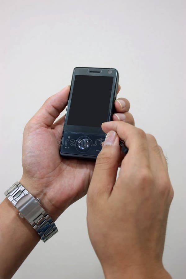 Emita Uma Mensagem De Texto Imagem de Stock - Imagem de elevado, emita ...