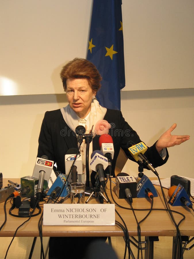 Emma Nicholson editorial photo. Image of lord, press - 26715571