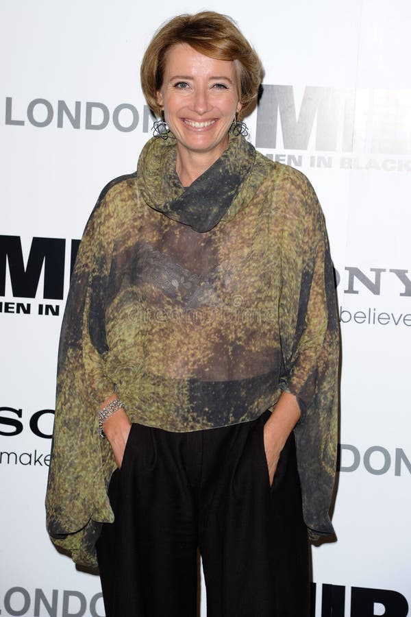 Emma Thompson editorial photo. Image of london, black - 25374281