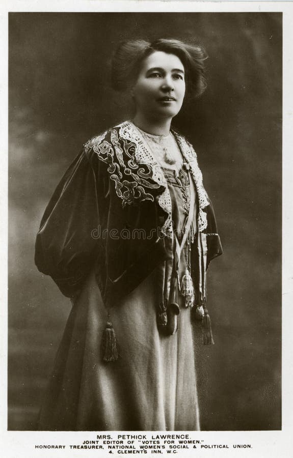 Emmeline Pethick Lawrence, C.1908. Picture Image: 222291939