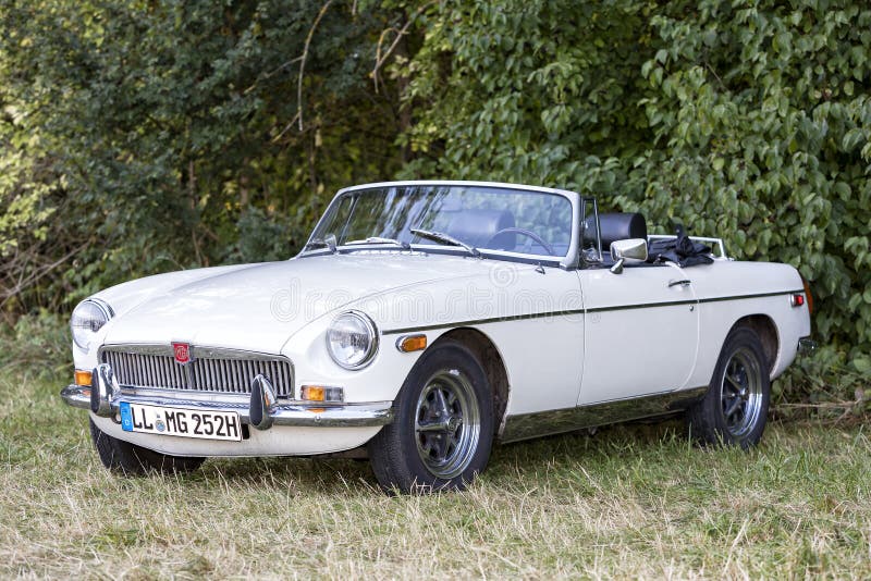 Emmering, Germany, 19 September 2015: MG Vintage Car Editorial ...