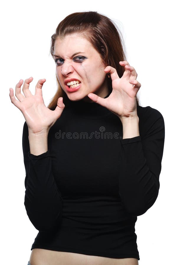 Emo stock photo. Image of adult, gothic, black, beauty - 9103882