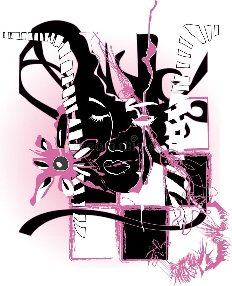 Emo Background Illustration Stock Illustrations – 3,600 Emo Background ...