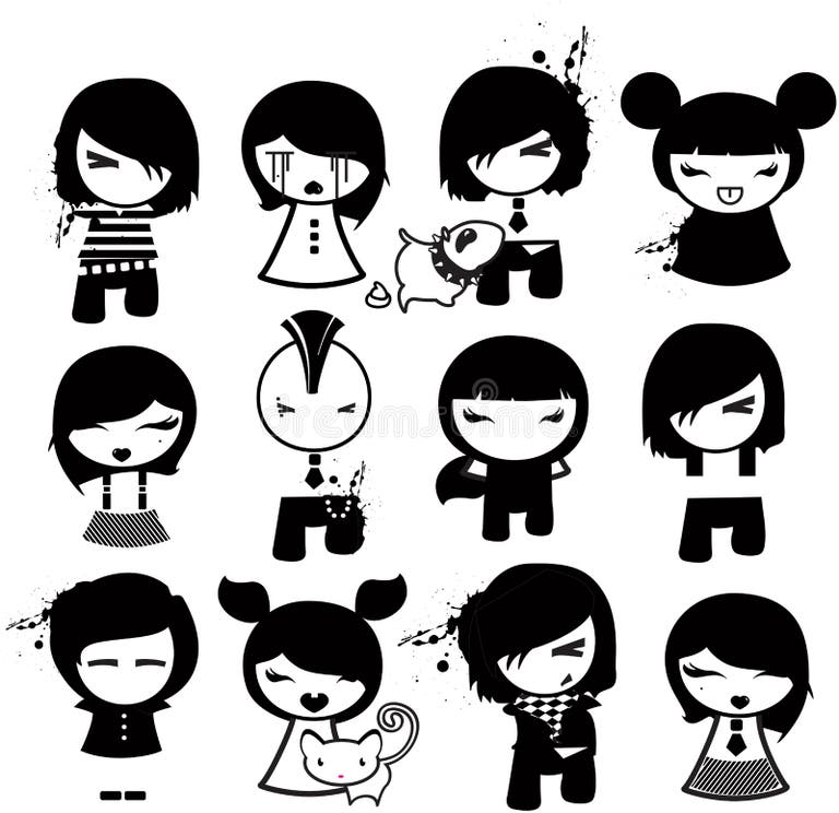 Emo Font Stock Illustrations – 263 Emo Font Stock Illustrations ...