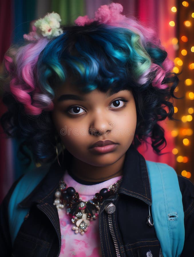 Emo Girl Photo Illustration of Emo Stock Illustration - Illustration of ...