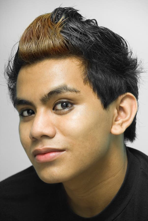 Shocked Asian Emo Teen Boy Couple Stock Image - Image of diversity ...