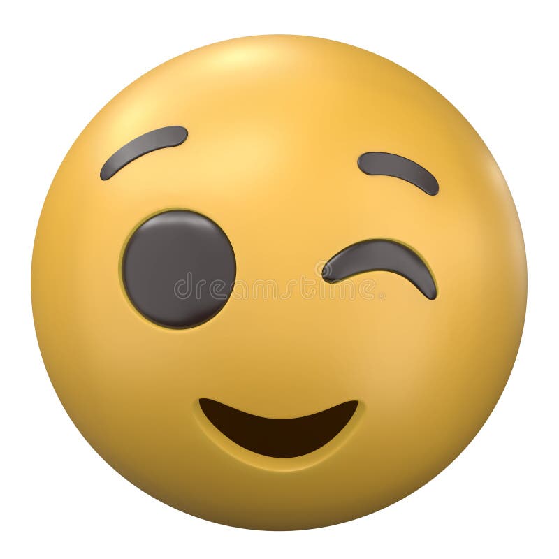 Blinking Smiley Stock Illustrations – 59 Blinking Smiley Stock ...