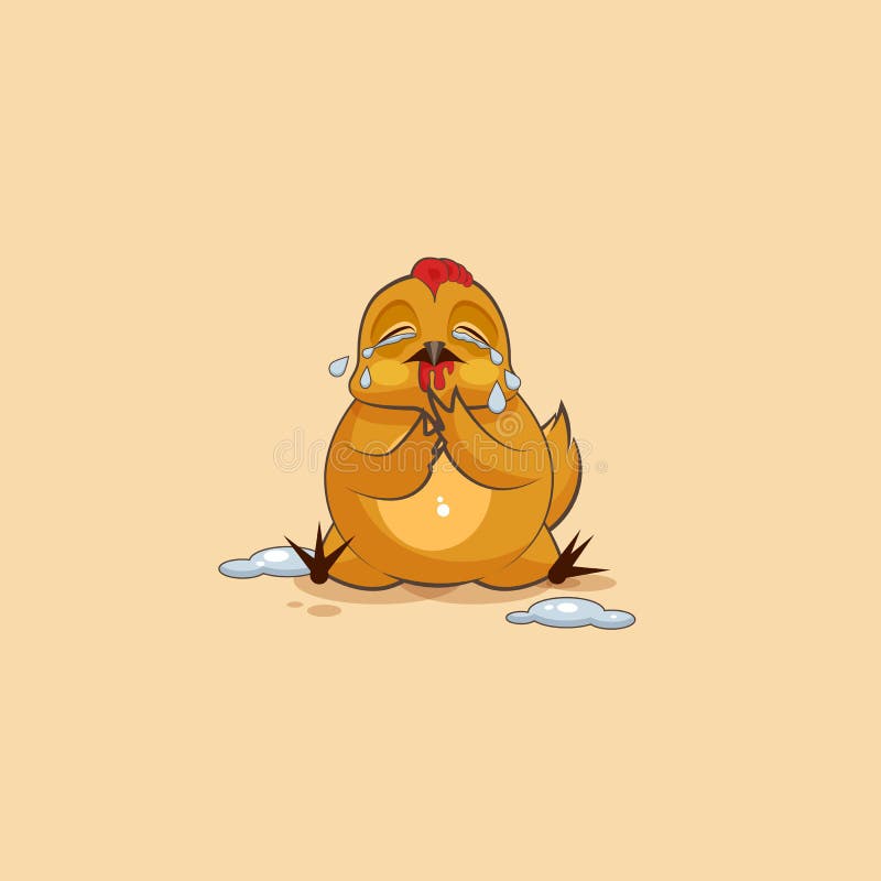 Crying Chicken Stock Illustrations – 310 Crying Chicken Stock ...