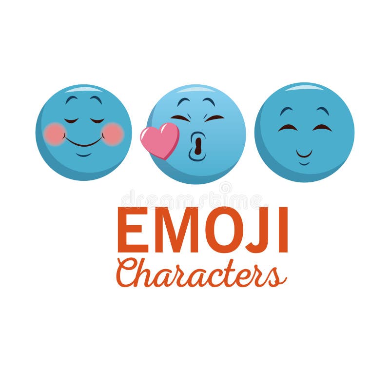 Emoji Chat Line Icon, Concept Sign, Outline Vector Illustration, Linear ...