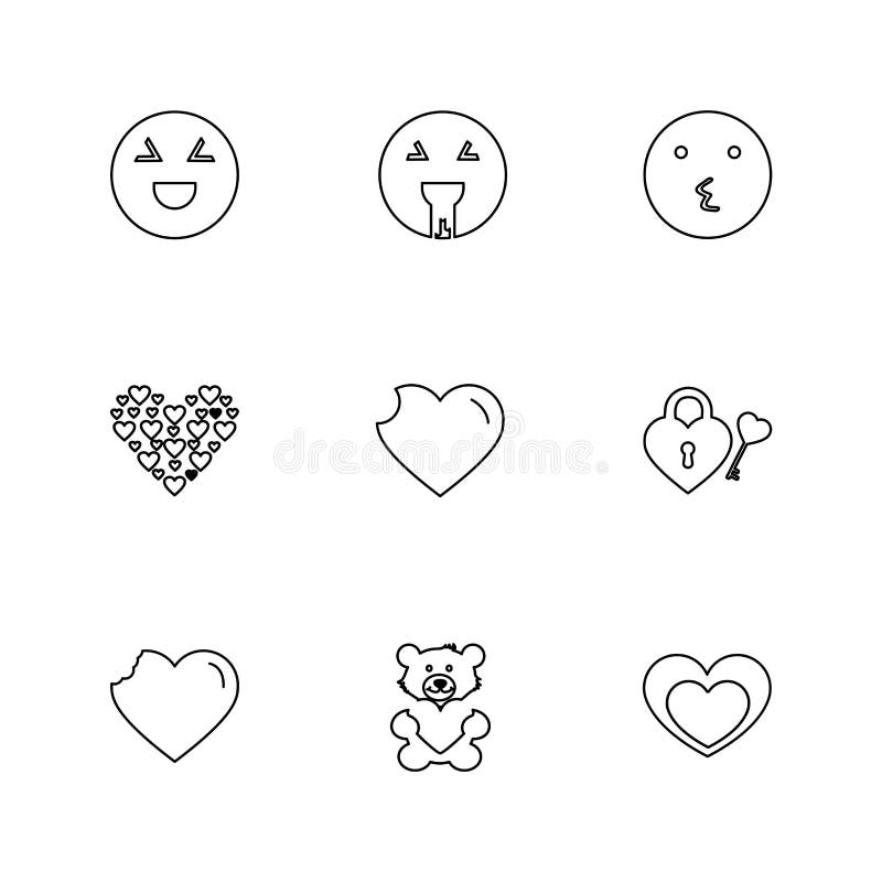 Emoji, Emoticons, Eomtions, Smileys, Eps Pictogrammen Geplaatst Vector ...