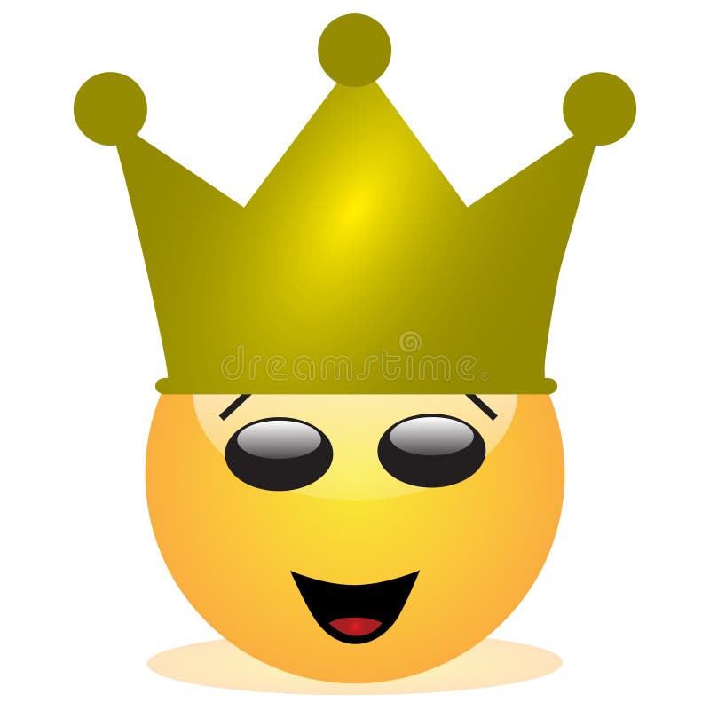 Emoji of a Face of a Lady with Glasses Stock Illustration ...