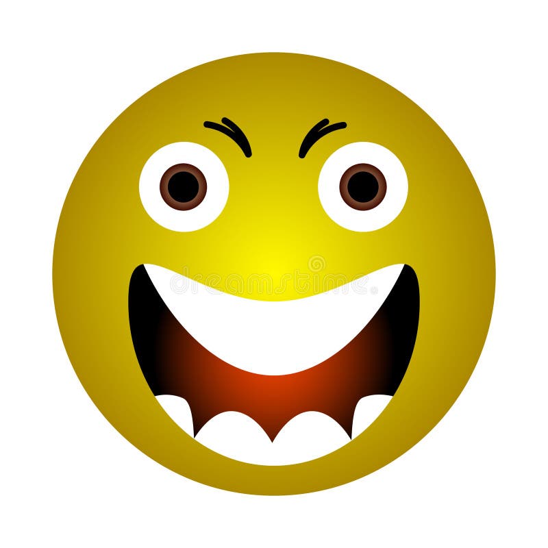 Annoy Face Iconic Emoji Icon - Face Stock Illustration - Illustration ...
