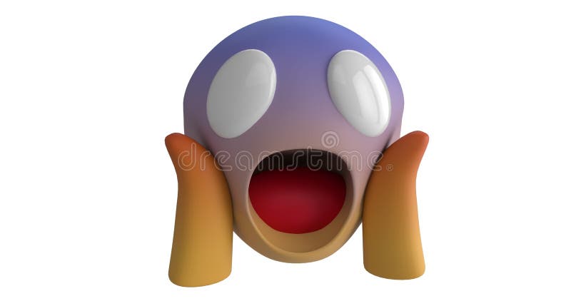 Scream Emoji Stock Illustrations – 1,236 Scream Emoji Stock ...
