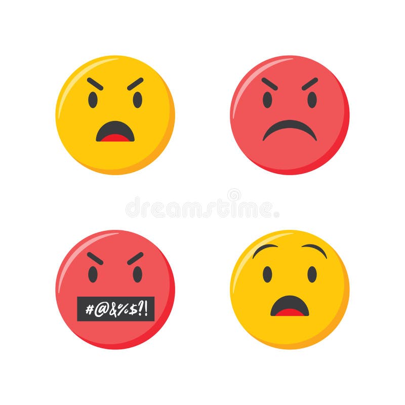 Emoji Icons Set. Emoticons Collection Vector Illustration Stock Vector ... Emoji Icons Set. Emoticons Collection Vector Illustration Stock Vector ...