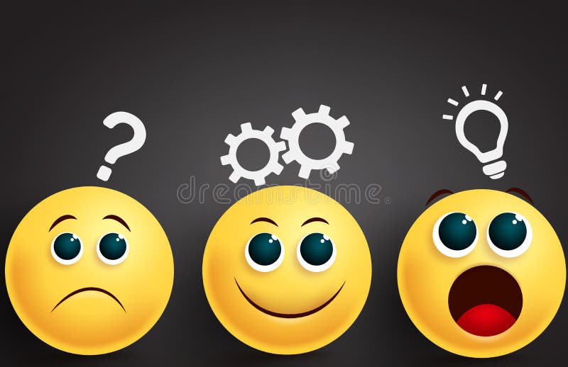 Bright Ideas Smiley Stock Illustrations – 305 Bright Ideas Smiley Stock ...