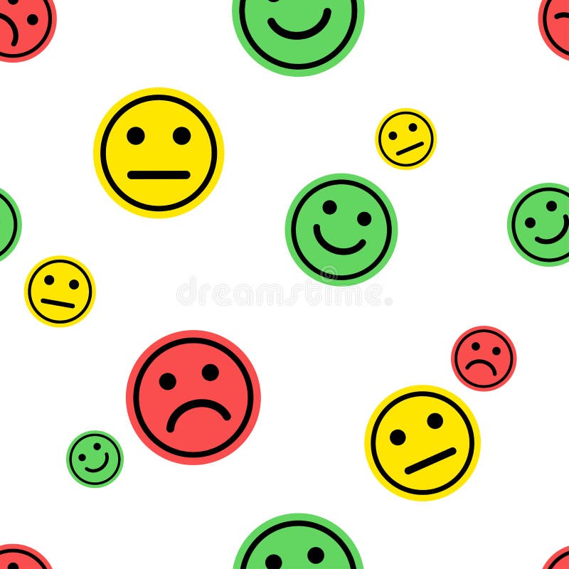 Green, Yellow, Red Smileys Emoticons Icon Positive, Neutral and ... Green, Yellow, Red Smileys Emoticons Icon Positive, Neutral and ...