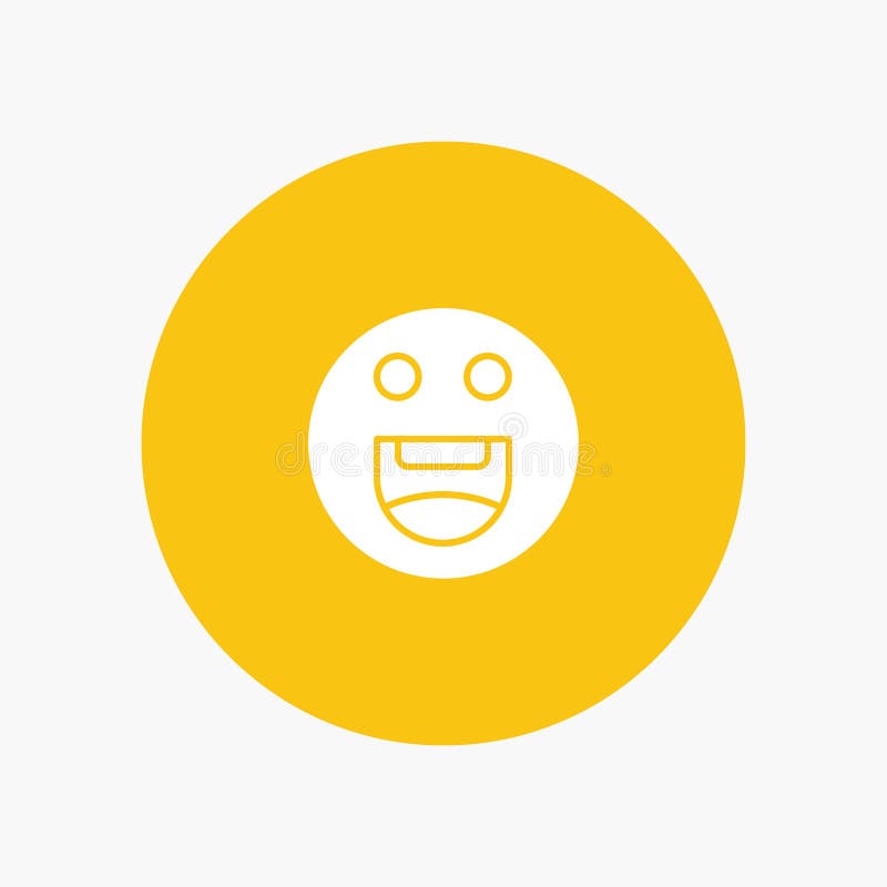 Emojis, Happy, Motivation Abstract Flat Color Icon Template Stock ...