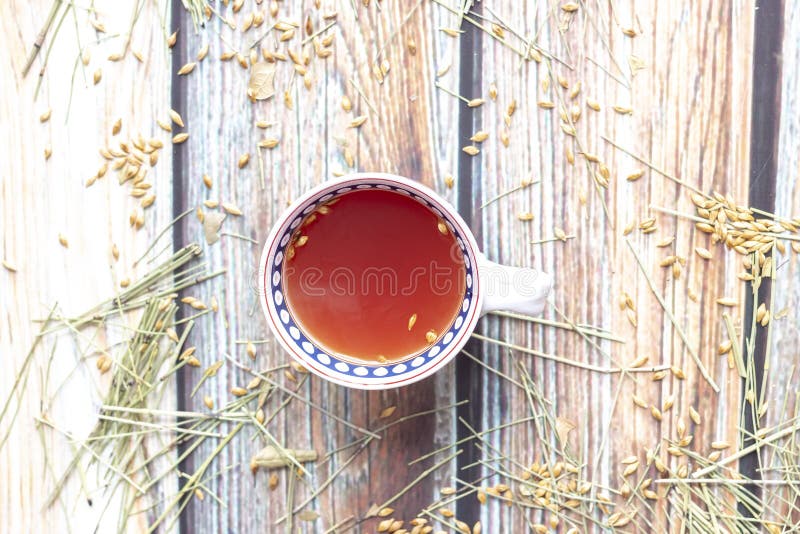 Emoliente, Hot Drink from Peru Stock Photo - Image of branch, emolient ...
