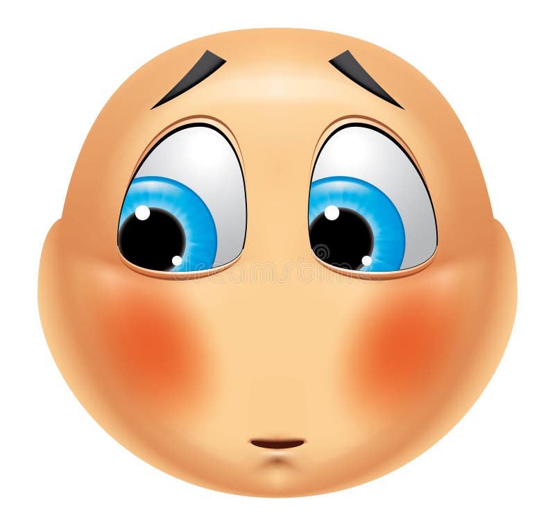 Embarrassed Smiley Emoticon