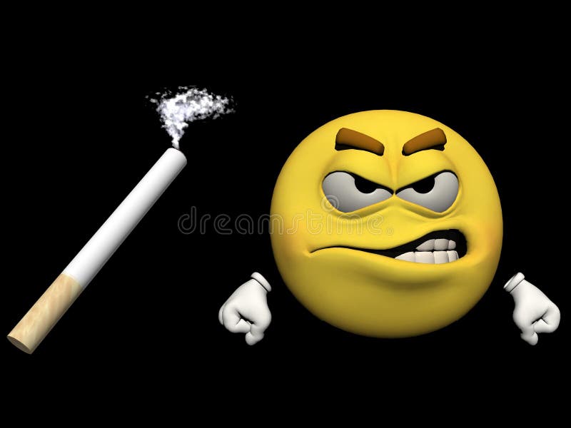 Cigarette Eyes Emoji