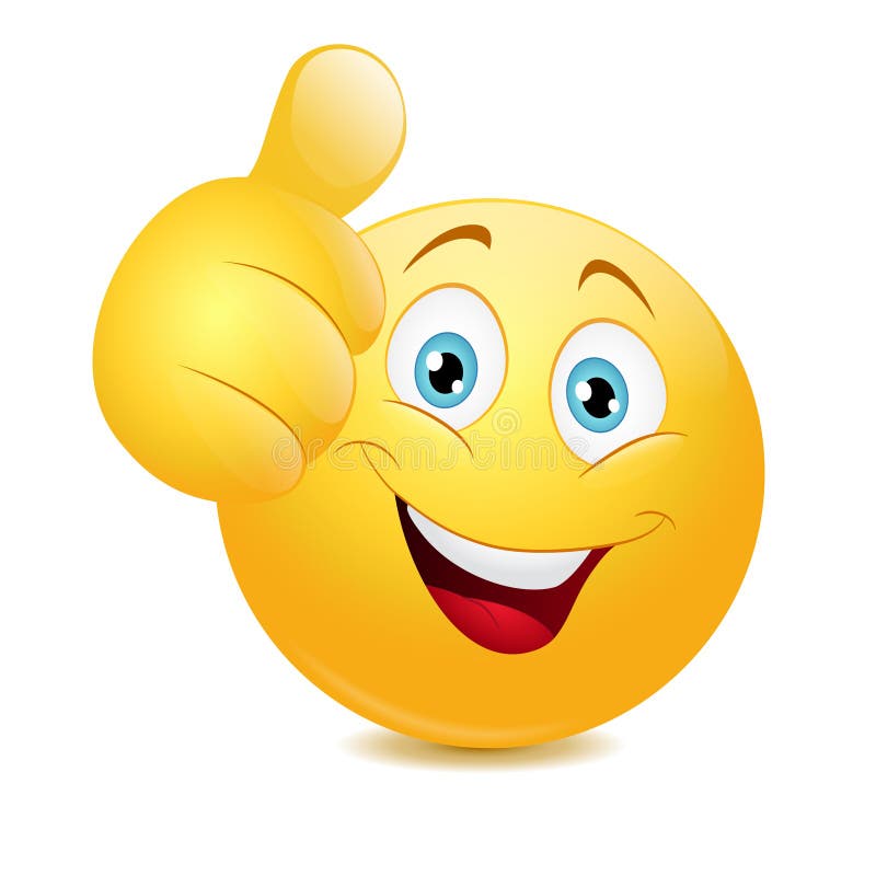Daumen Hoch Clipart Smiley Smiley Gestikuliert Mit De - vrogue.co