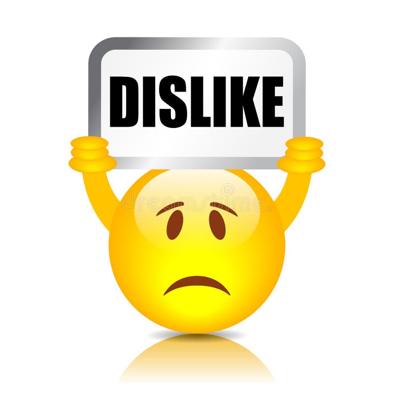Facebook Dislike Emoticon