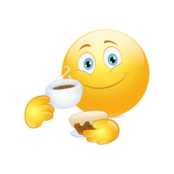 Smiley Face Coffee Break Stock Illustrations – 265 Smiley Face Coffee ...