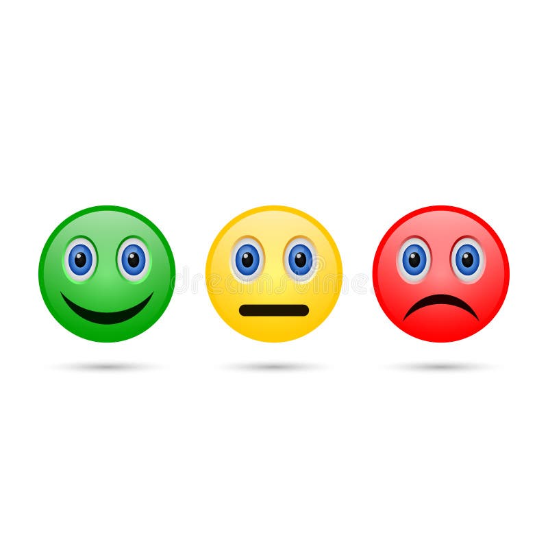Smiley Face Evaluation Stock Illustrations – 899 Smiley Face Evaluation ...