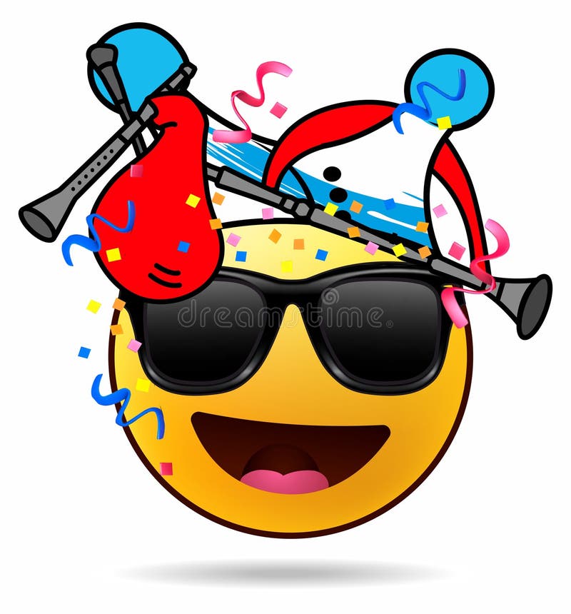 Illustration Emoticon Cartoon Isolated Regional Spain, Icon Happy Stock ...