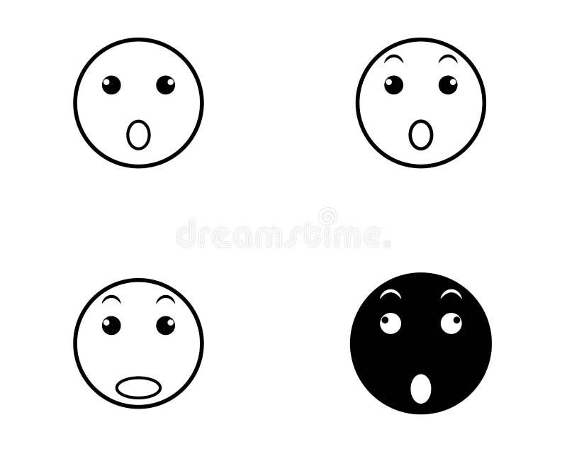 Emoticon logo vector stock illustration. Illustration of concept ...