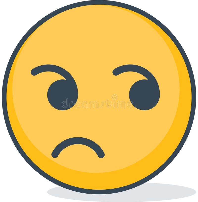 Emoticon Mareado Aislado De La Cara Emoticon Aislado Ilustración del ...