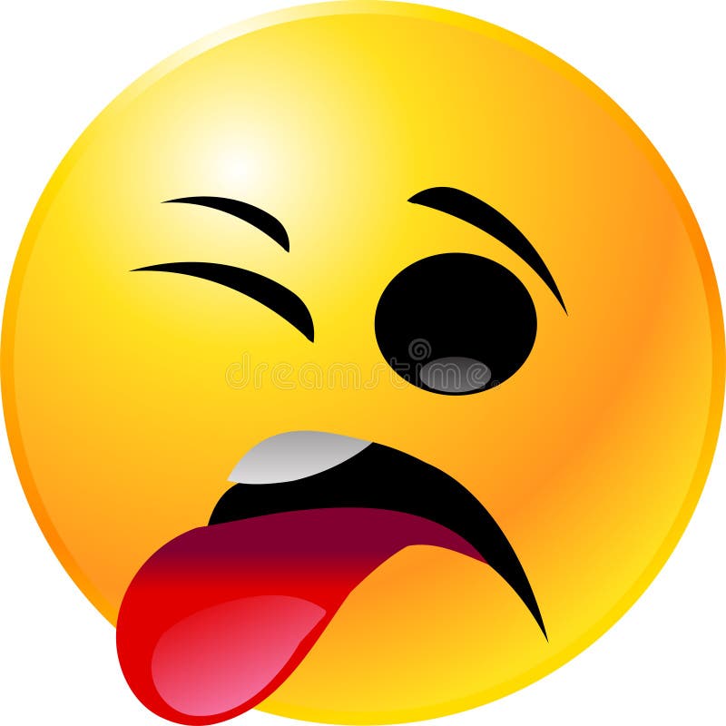 Emoticon-smiley-Gesicht vektor abbildung. Illustration von smiley - 6799959