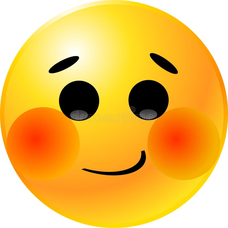 Emoticon-smiley-Gesicht vektor abbildung. Illustration von kunst - 6800169