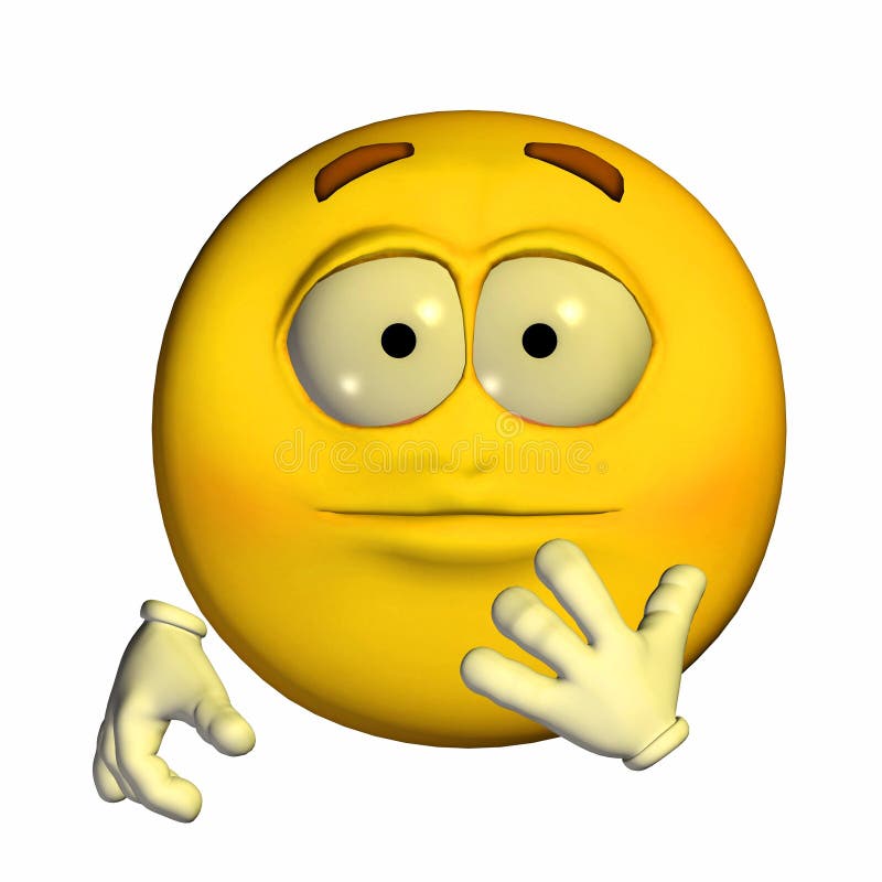 Espressione Di Sorpresa Del Fumetto Di Smiley Emoticon Illustrazione ...