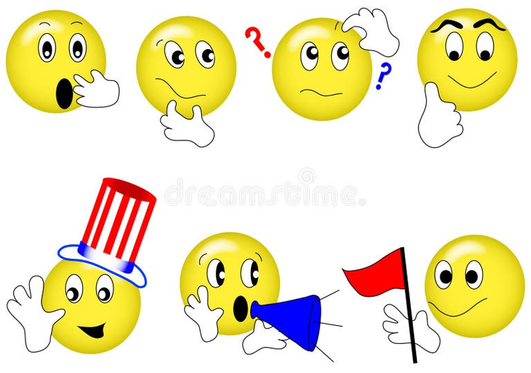 Announcement Emoticon Stock Illustrations – 1,121 Announcement Emoticon ...