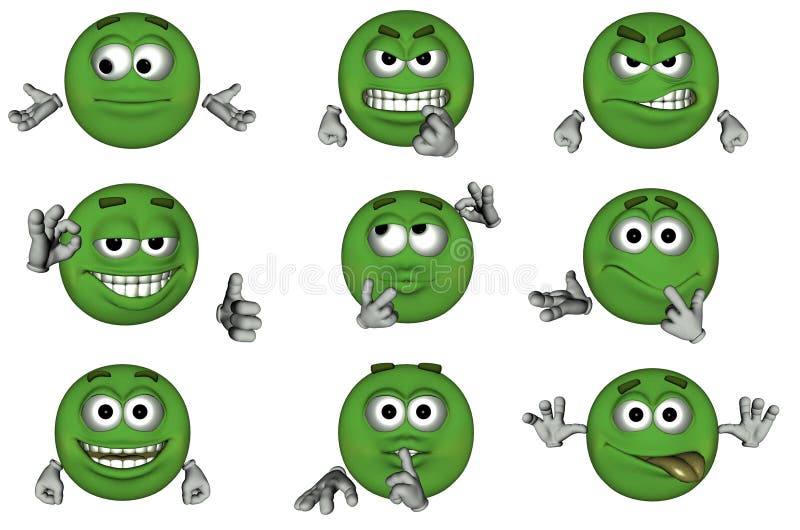 EmoticonS stock illustration. Illustration of internet - 5138210