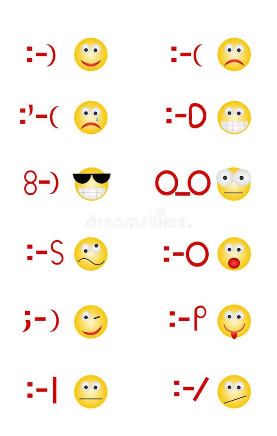 Emoticons иллюстрация штока. иллюстрации насчитывающей плакать - 8436950