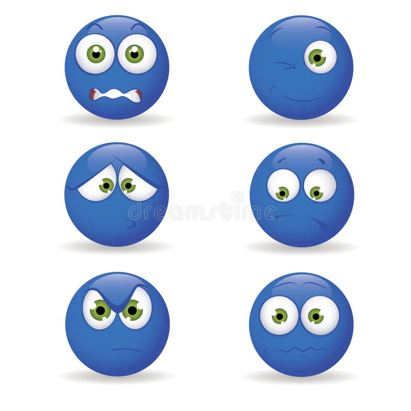 Blue Emoticon Stock Illustrations – 31,051 Blue Emoticon Stock ...