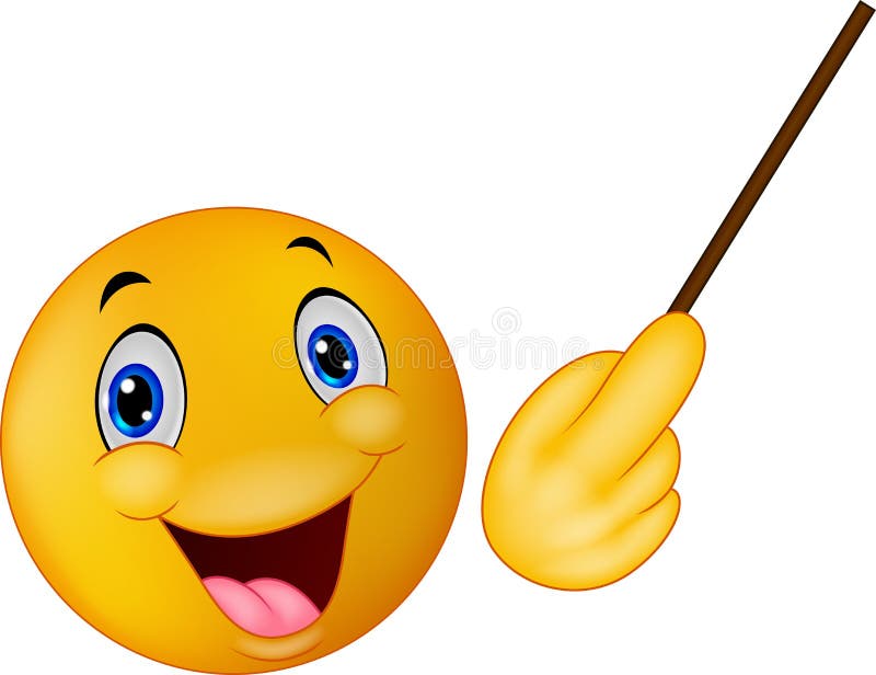 Emoticonsmiley, Der Darstellung Tut Vektor Abbildung - Illustration von ...