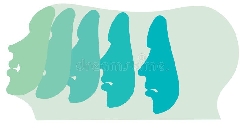 Emotion and Expression Masks Stock Vector - Illustration of costume ...