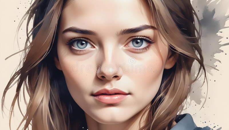 Emotion-focused Headshot Natural Textures Candid Expression Highly ...