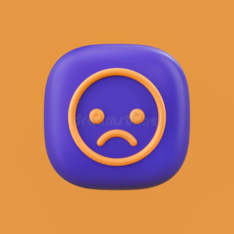 Sad Emoji 3d Icon Stock Illustrations – 2,331 Sad Emoji 3d Icon Stock ...
