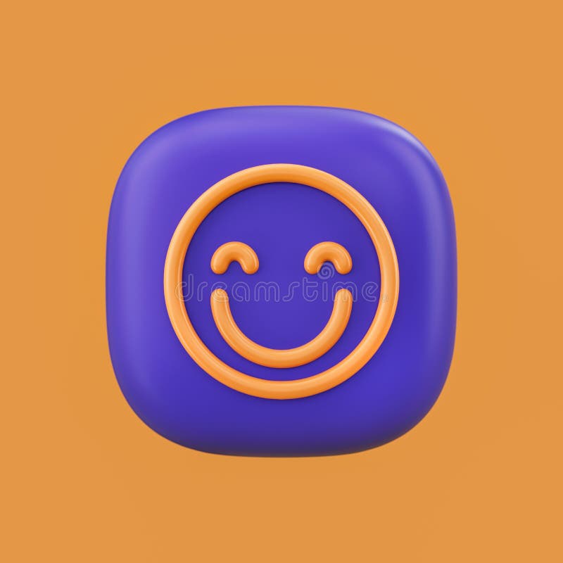 Satisfied Face 3d Stock Illustrations – 163 Satisfied Face 3d Stock ...