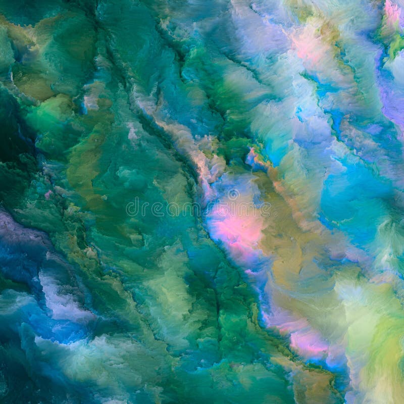 Emotion of Vibrant Colors stock illustration. Illustration of evocative ...