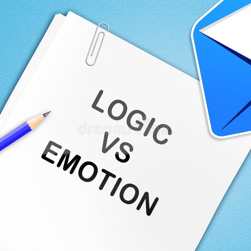 Emotion Vs Logic Light Depicts the Logical Compared with Emotional Mind ...