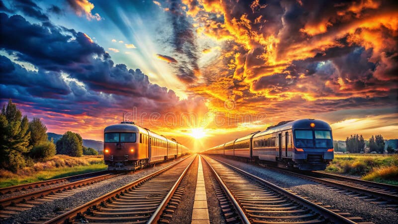 Emotional AI Photography a Hello Goodbye Scene Masterfully Captured ...