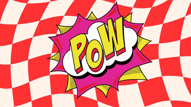 Emotional Animation Whack, Pow & Kapow!!! Stock Footage - Video of size ...