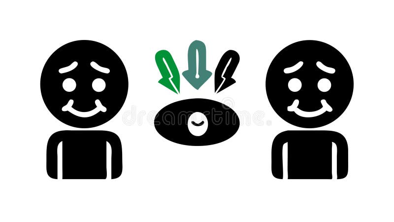 Emotional Blindness, Ignorance, Lack of Empathy, Vector Design ...