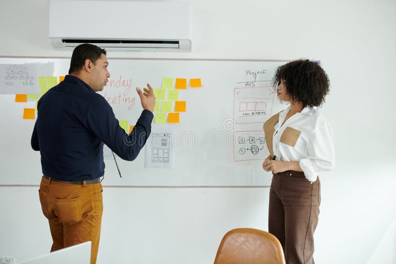 Emotional Boss Talking To Manager Stock Image - Image of teamwork ...