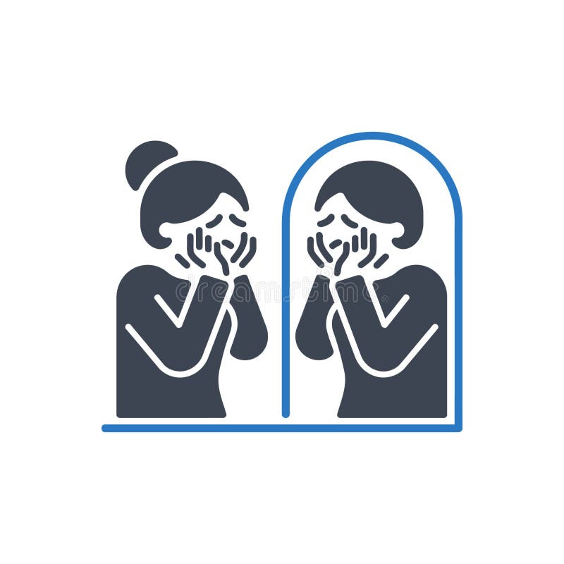 Emotional Distress Icon stock illustration. Illustration of anxiety ...